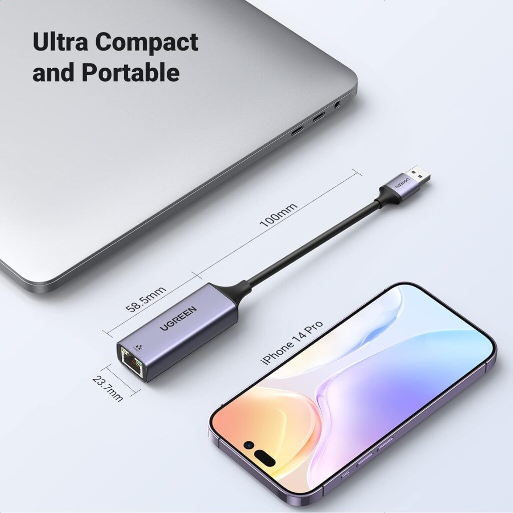 UGREEN 50922 USB 3.0 Gigabit Ethernet Network Adapter