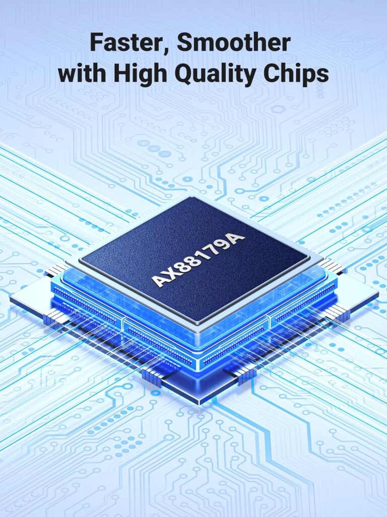 UGREEN 20256 USB 3.0 To RJ45 Gigabit Ethernet Adapter (Black)