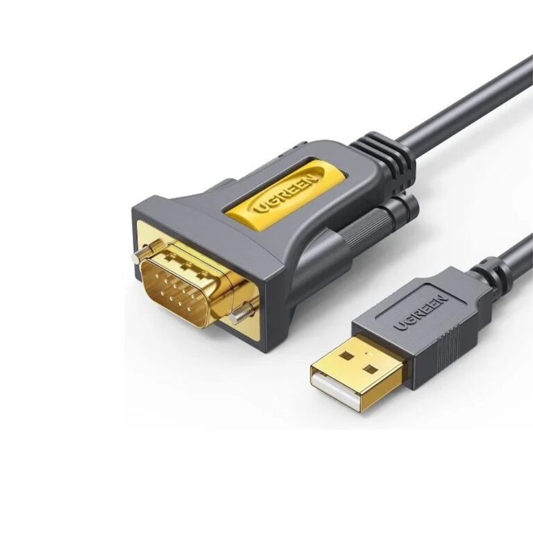 UGREEN 20223 USB to DB9 RS-232 Adapter Cable (3 Meters) PL2303 Chipset