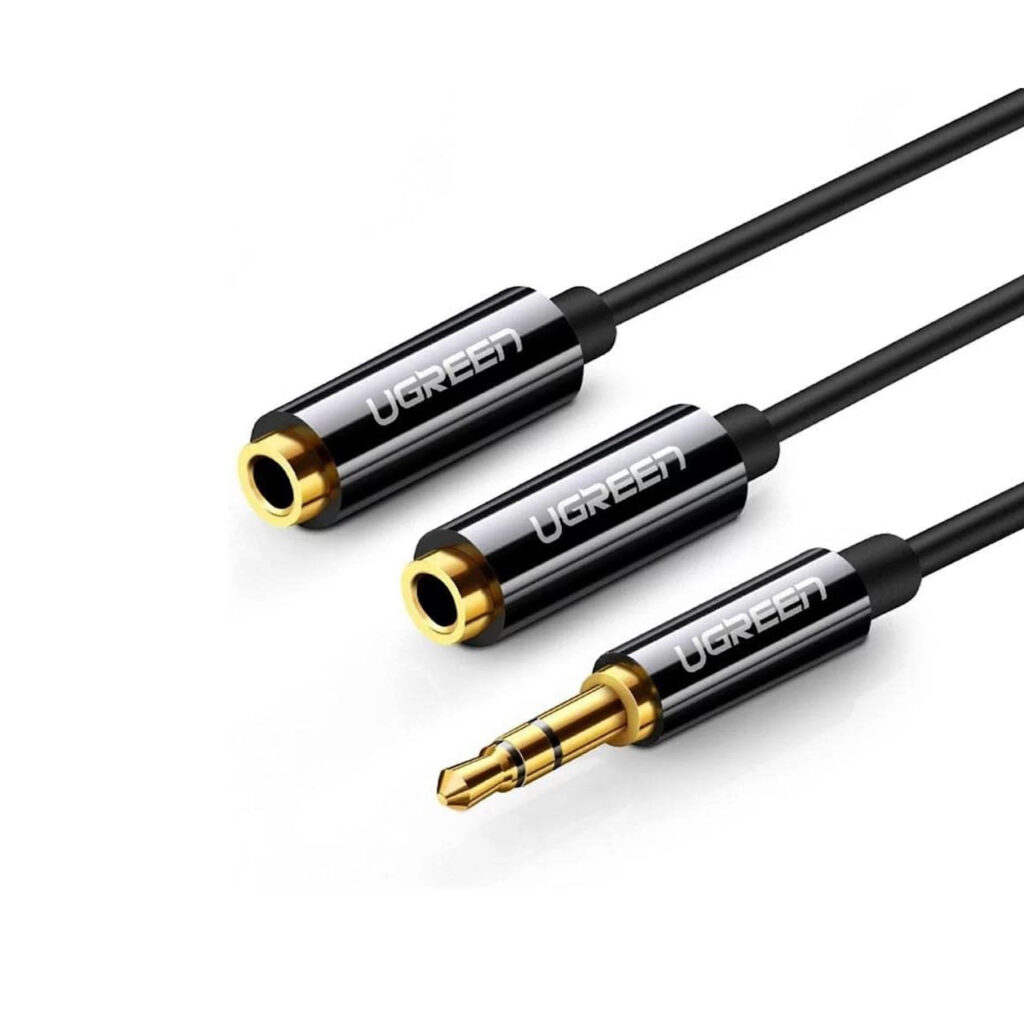 UGREEN 20816 3.5mm Male to Dual 3.5mm Female Audio Adapter