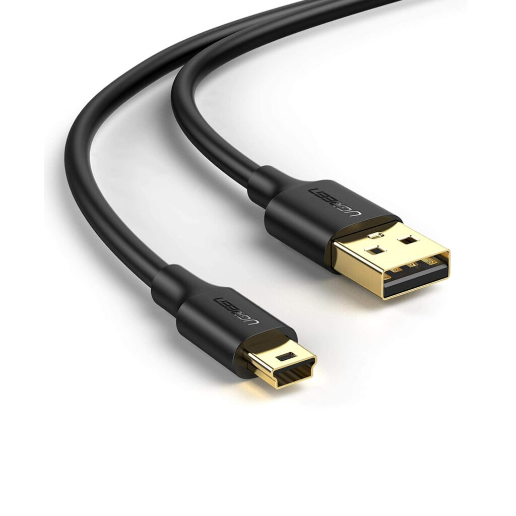 UGREEN 30472 USB 2.0 Male to Mini 5-Pin Male Cable (2 Meter)