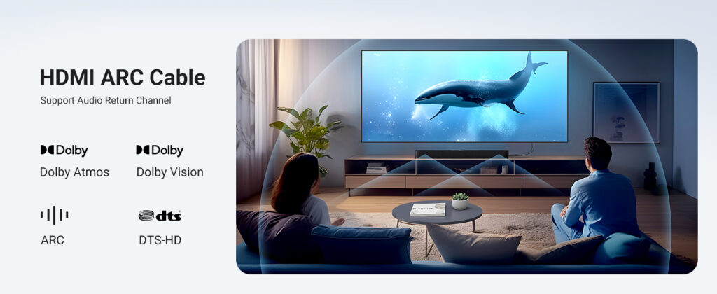 UGREEN 40414 4K HDMI to HDMI Male Cable 10 Meter (Black)