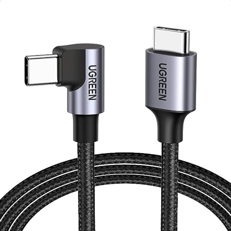 UGREEN 50123 Angled USB Type C to USB-C Cable (1 Meter)