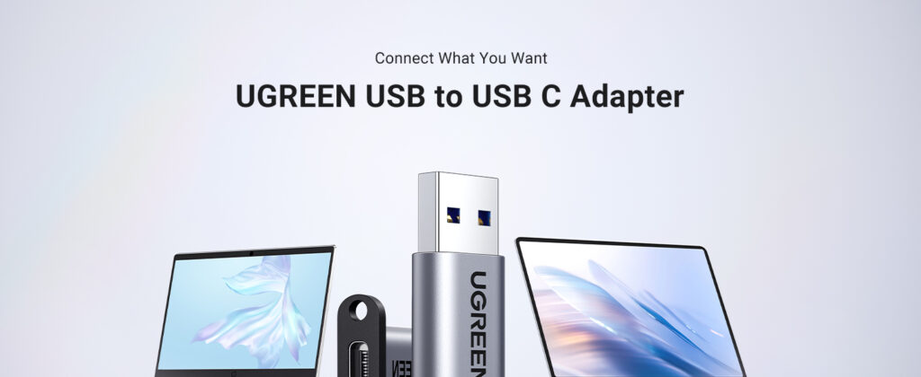 UGREEN 50533 10Gbps USB 3.0 Male to USB C Female Adapter