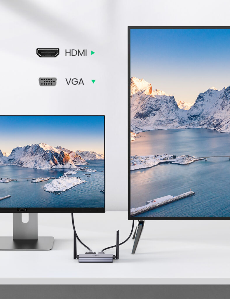 UGREEN 50633 Wireless HDMI Extender TX and RX 50 Meter Range