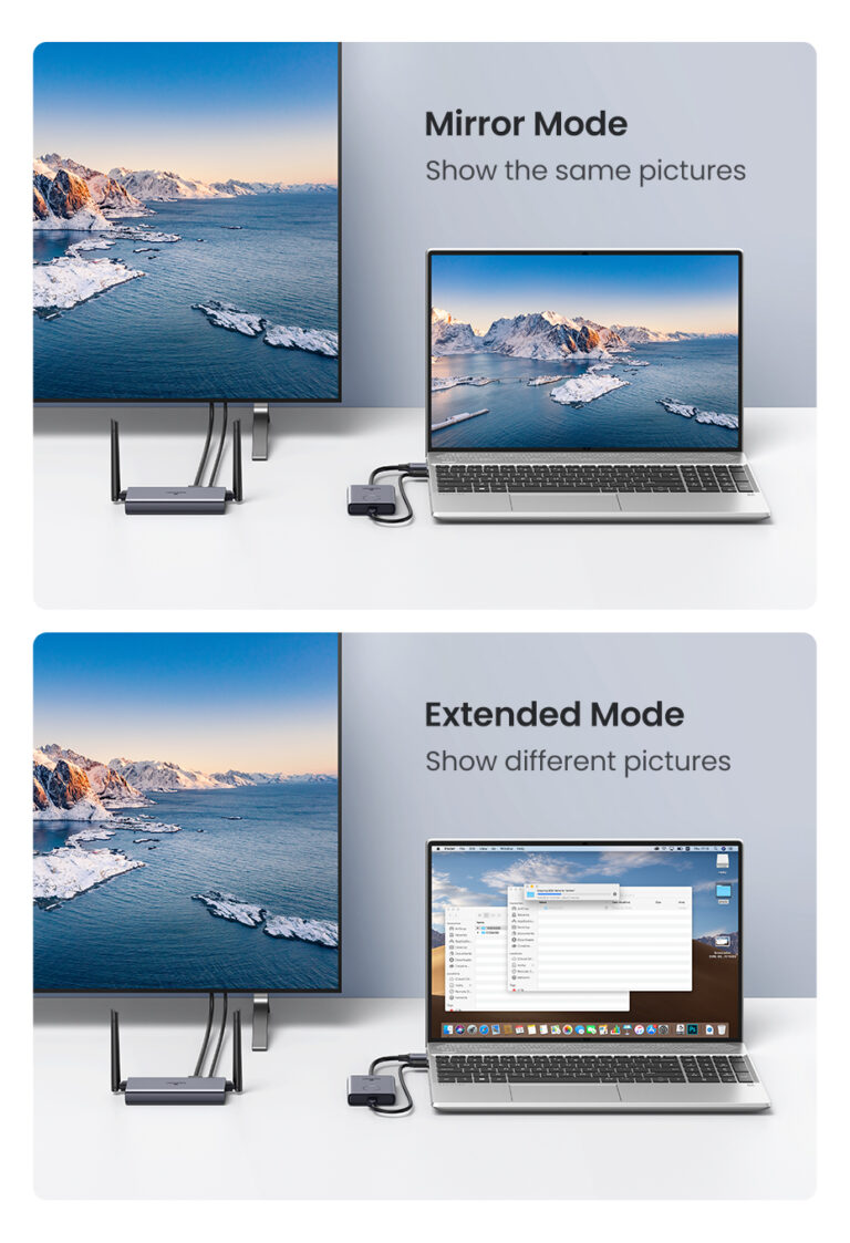 UGREEN 50633 Wireless HDMI Extender TX and RX 50 Meter Range