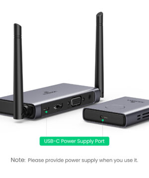 UGREEN 50633 Wireless HDMI Extender TX and RX 50 Meter Range