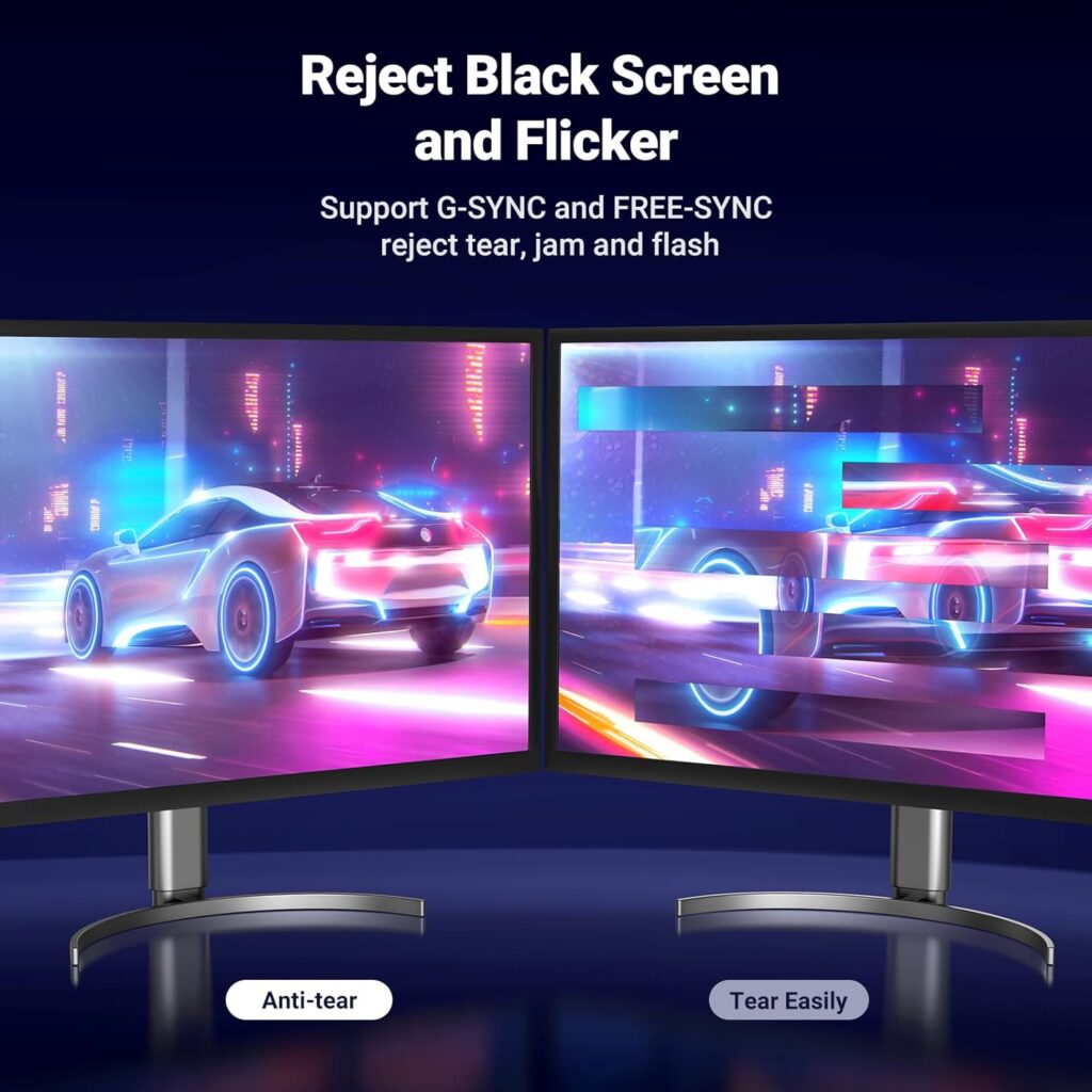 UGREEN 80392 VESA Certified 8K DP 1.4 Cable Displayport to Displayport ...