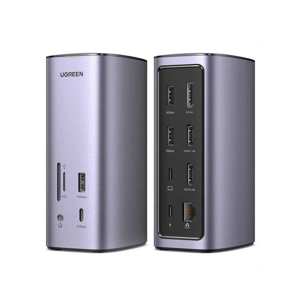 UGREEN 90325 USB C Triple Display Docking Station (12-in-1)