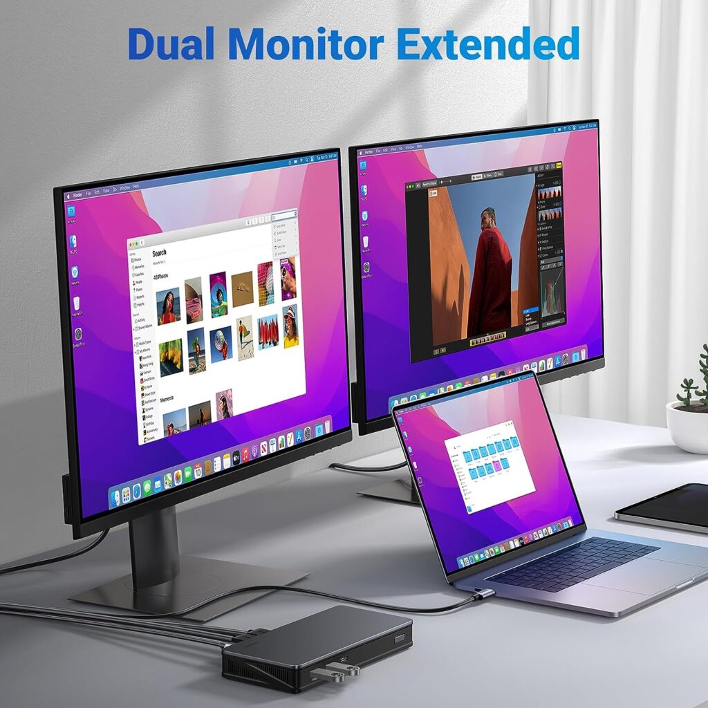 UGREEN 90912 Revodok Pro 209 USB C Triple Display Docking Station 9-in ...