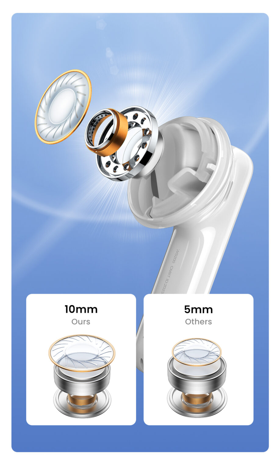 UGREEN 15158 HiTune T6 ANC TWS Wireless Earbuds with Active Noise ...