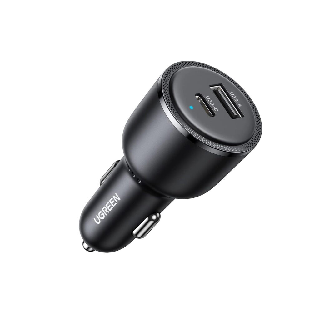 UGREEN 90645 63W USB C Car Charger, PD 45W Type C Car Charger Fast Charging