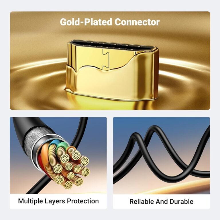 UGREEN 30102 Micro HDMI to HDMI Cable (1.5 Meter) 4K@60Hz Support 3D ...
