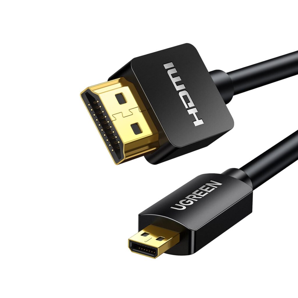 UGREEN 30104 Micro HDMI to HDMI Cable (3 Meter) 4K@60Hz Support 3D HDR ...