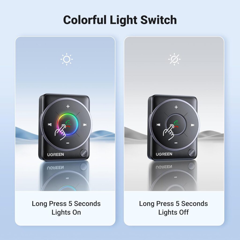 UGREEN 35002 Aux Bluetooth 5.4 Receiver Adapter For Car (Noise ...