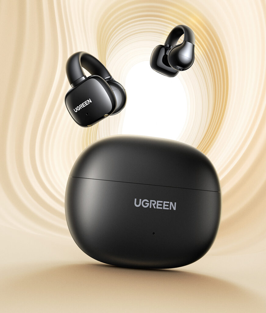 UGREEN 35296 HiTune S3 Wireless Bluetooth 5.4 Earphones Open Ear Noise Reduction (IPX5 Waterproof)