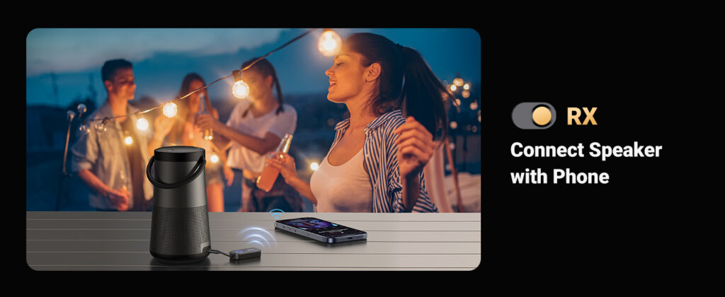 UGREEN 35222 2-in-1 Wireless Bluetooth 5.2 Transmitter/Receiver Adapter