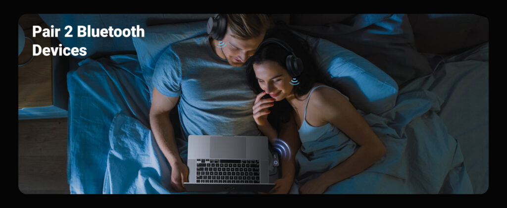 UGREEN 35222 2-in-1 Wireless Bluetooth 5.2 Transmitter/Receiver Adapter