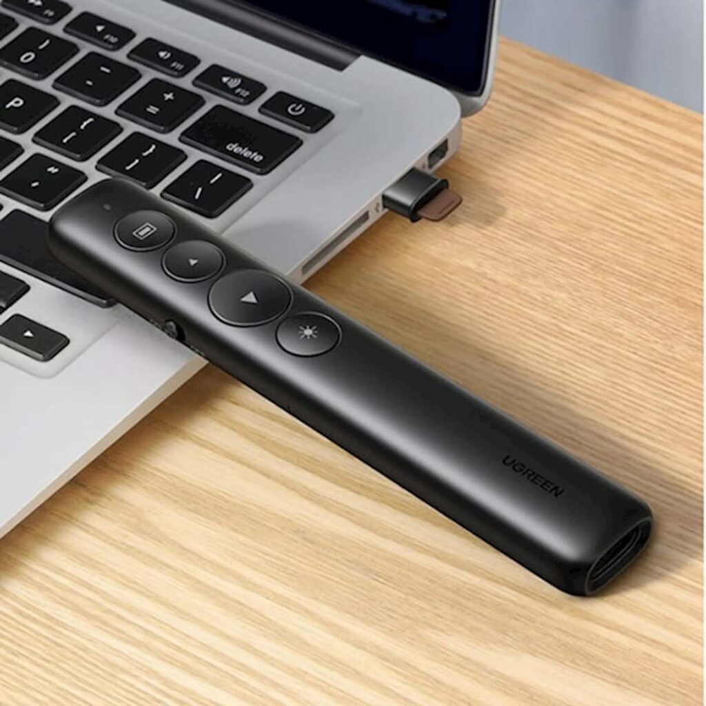 UGREEN 50654 Laser Pointer Wireless Remote Controller Presenter