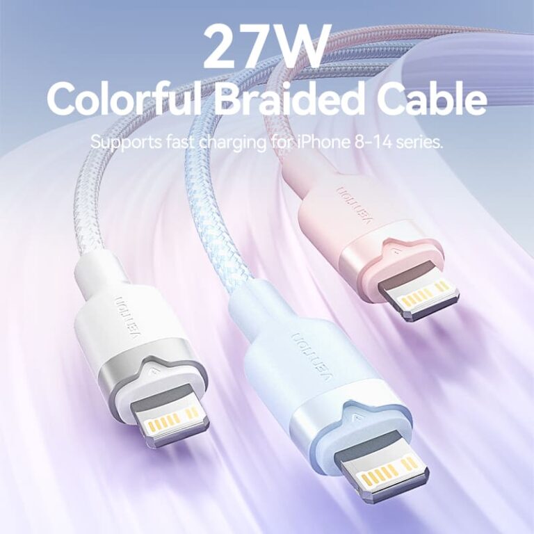 VENTION LALBF USB-C to Lightning Cable (1 Meter) MFi Certified, 3A Fast ...