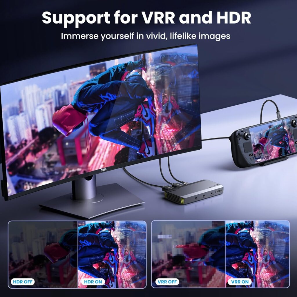 UGREEN 25173 4K@60Hz HDMI Capture Card for Live Streaming, Gaming